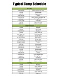 3TC Summer Camp Dates – Three Trails Camp & Retreat Center